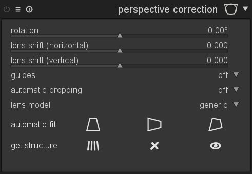 A new module for automatic perspective correction | darktable