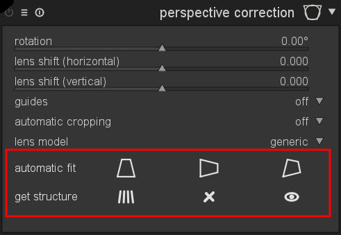A new module for automatic perspective correction | darktable